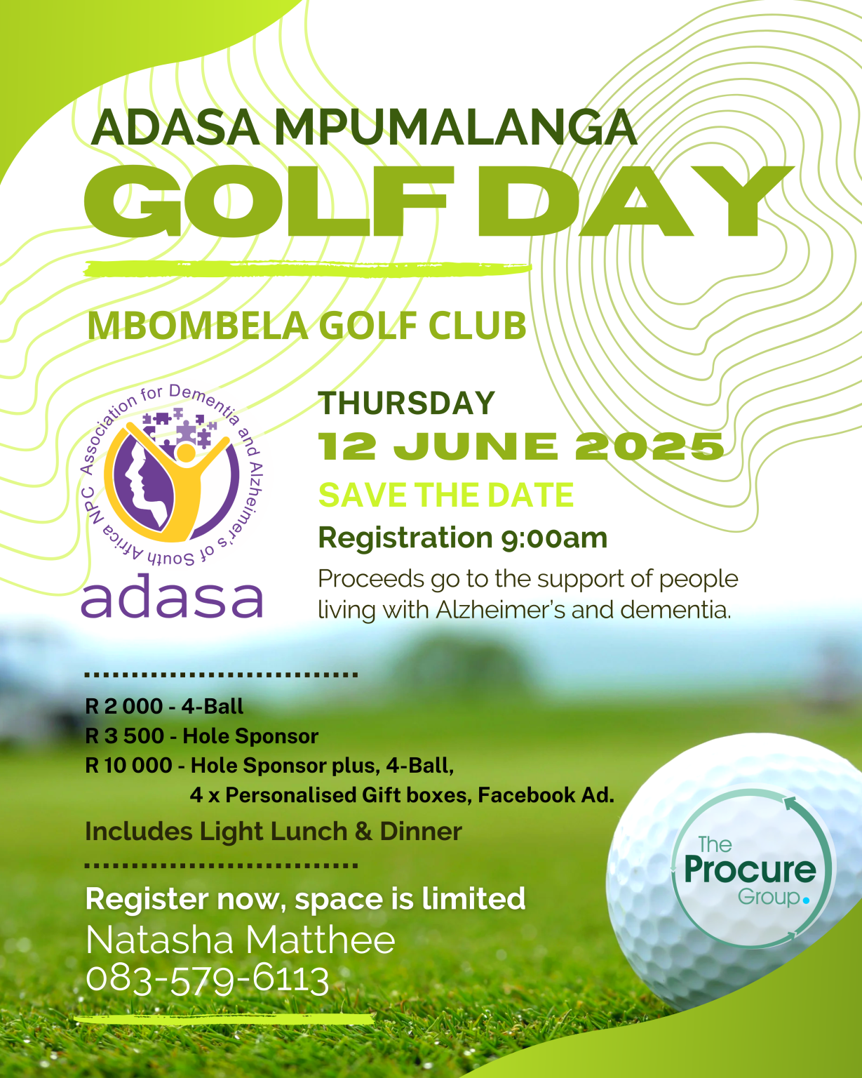 ADASA Mpumalanga Golf Day 12 June 2025 - Adasa